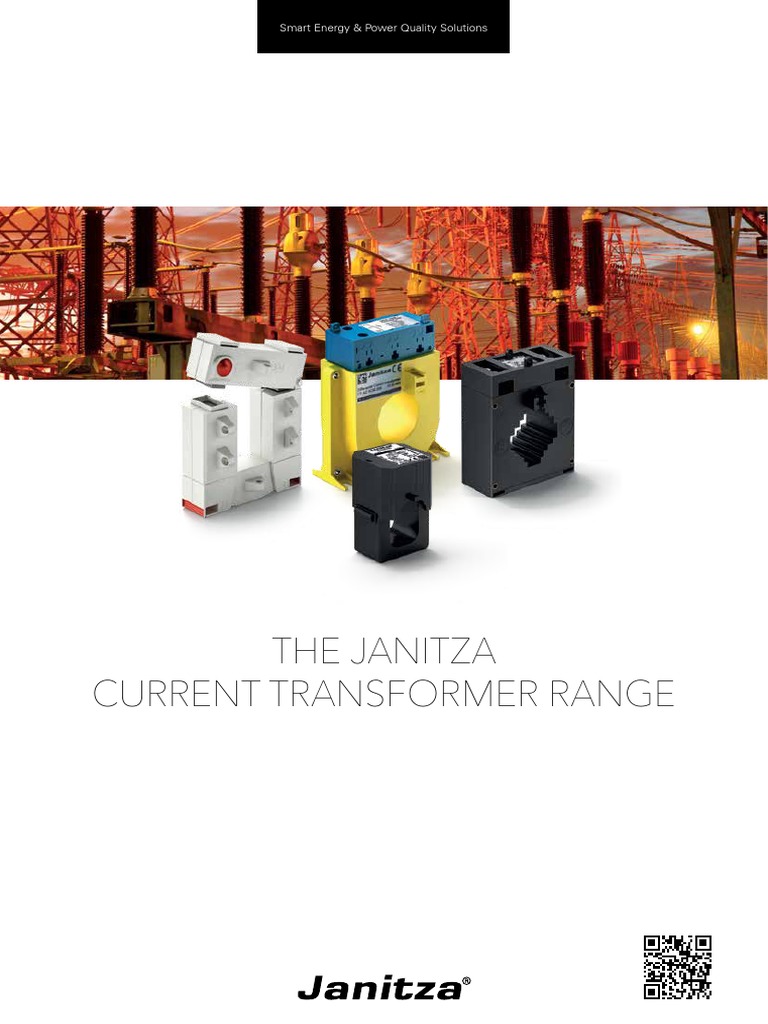 Janitza Current Transformer en | PDF | Transformer | Power Engineering
