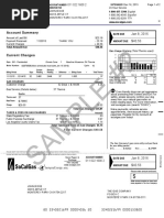 LADWP Bill Summary and Charges | PDF | Sustainable Energy | Waste