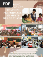 Sample of Multigrade Class Program | PDF | Learning