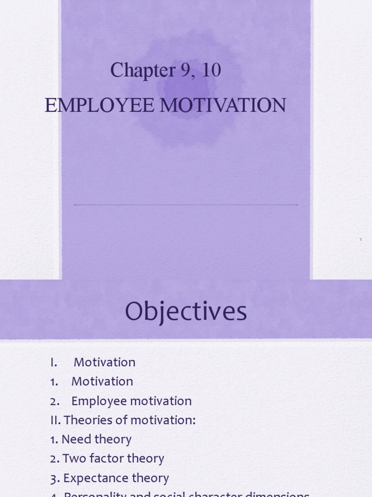 Understanding Employee Motivation Theories | PDF | Motivation ...