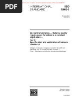 DIN ISO 1940-1: Balance Quality Requirements For Rotors in A Constant ...