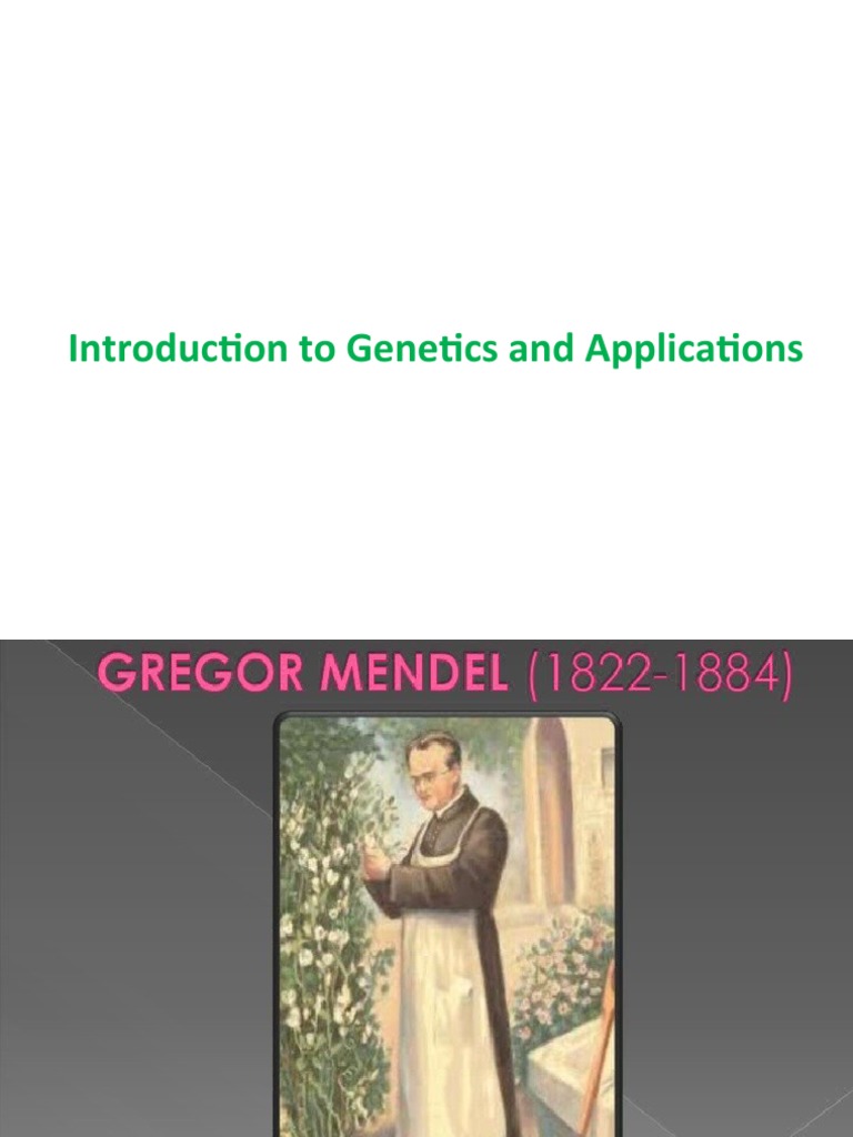 Introduction To Genetics | PDF | Allele | Zygosity