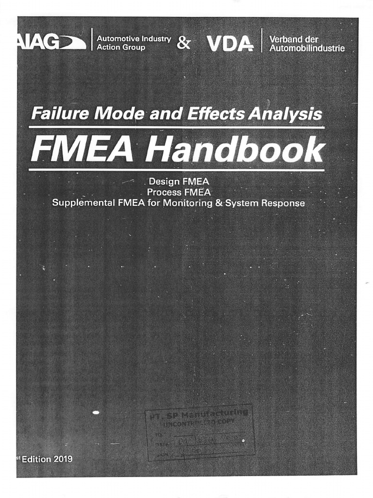 Fmea Handbook | PDF