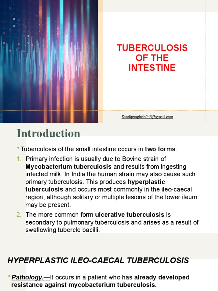 TB of Small Intestine | PDF | Crohn's Disease | Tuberculosis
