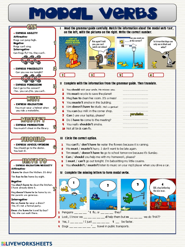Modal Verbs Long Version | PDF | Linguistics | Grammar