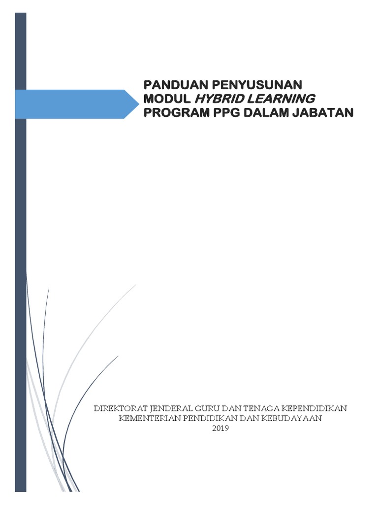 Panduan Modul Hybrid Learning PPG | PDF | Karier & Perkembangan | Seni