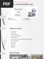 HPLC Column: Instructions | PDF | High Performance Liquid ...