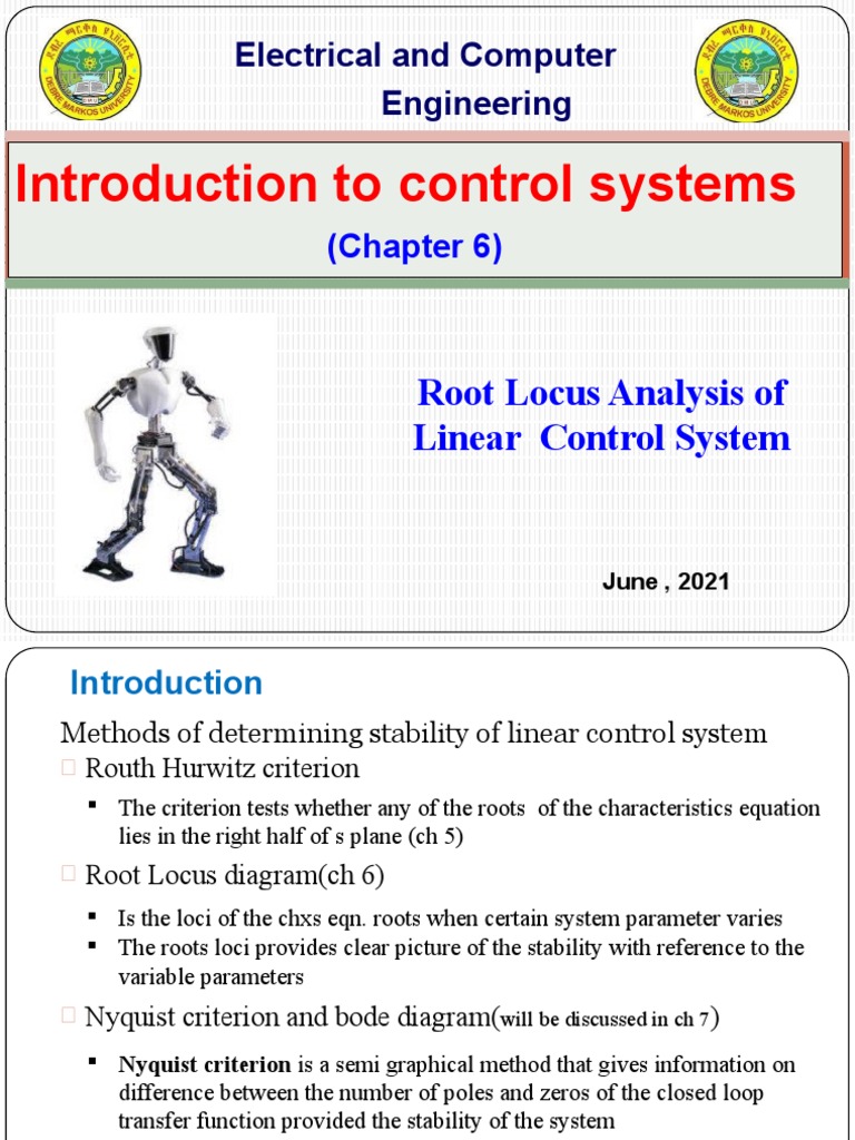 Chapter 6. Root Locus Analysis of Control Systems | PDF | Applied Mathematics | Mathematical ...