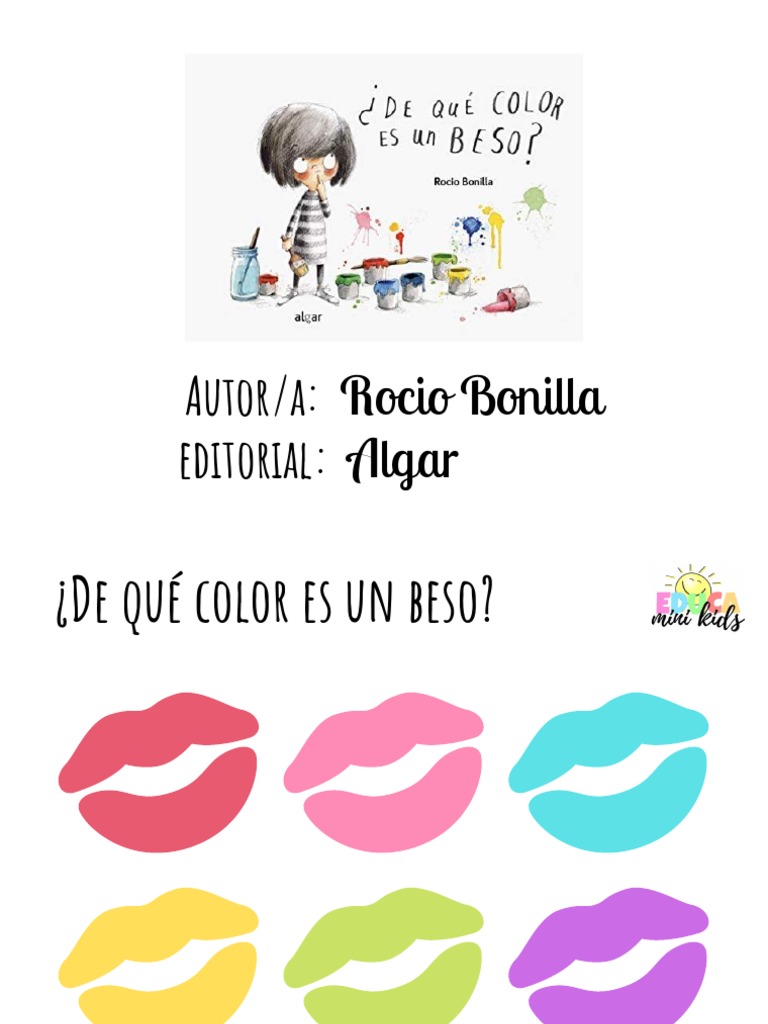 ¿de Qué Color Es Un Beso | PDF