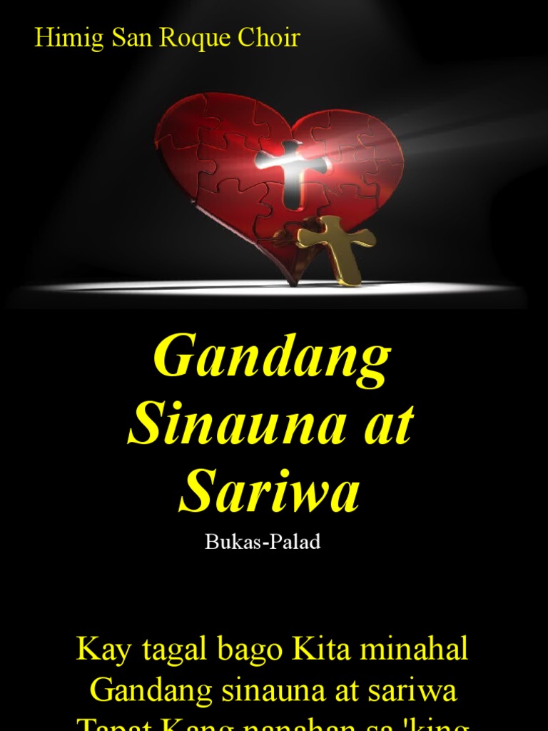 Gandang Sinauna at Sariwa | PDF