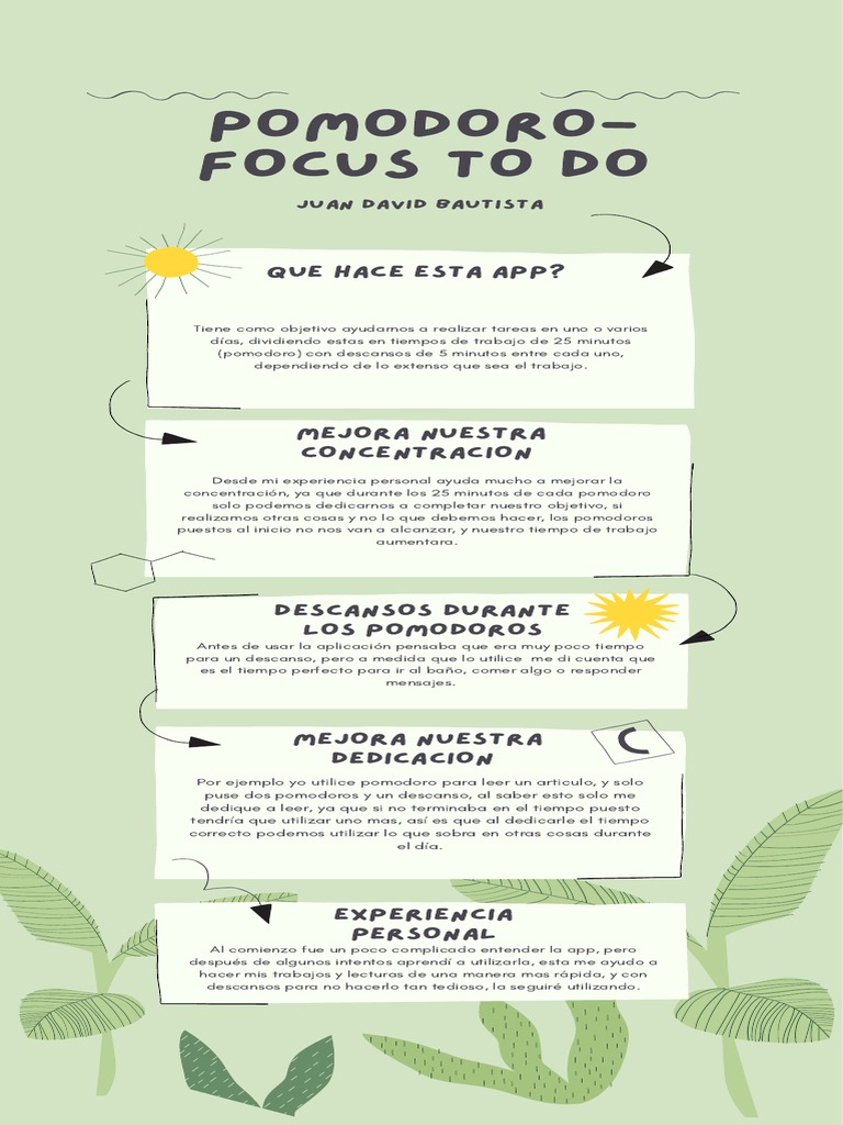 Pomodoro-Focus To Do | PDF
