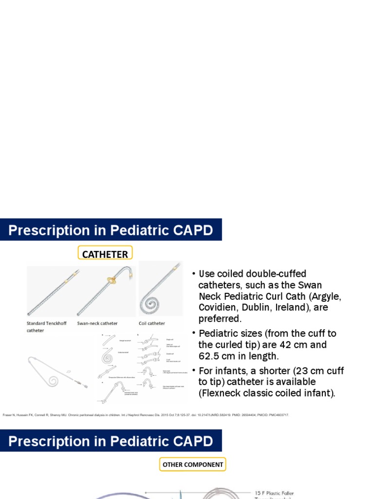 Pediatric Capd | PDF | Dialysis | Peritoneum