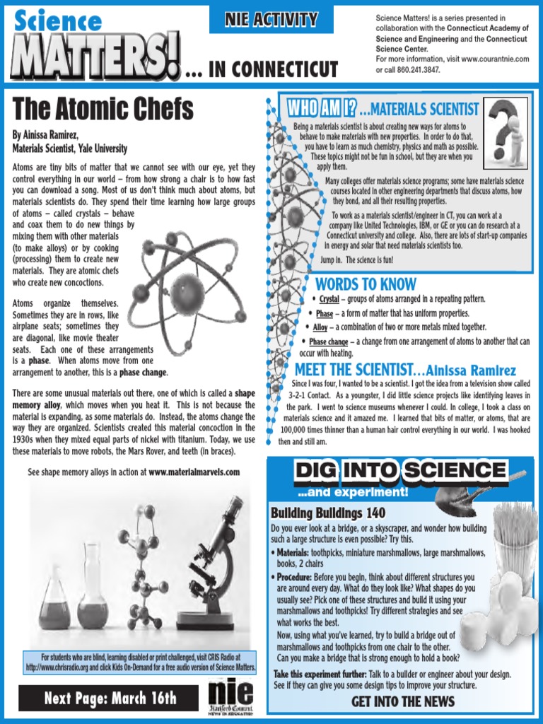 Atomic Chefs | PDF | Materials Science | Alloy