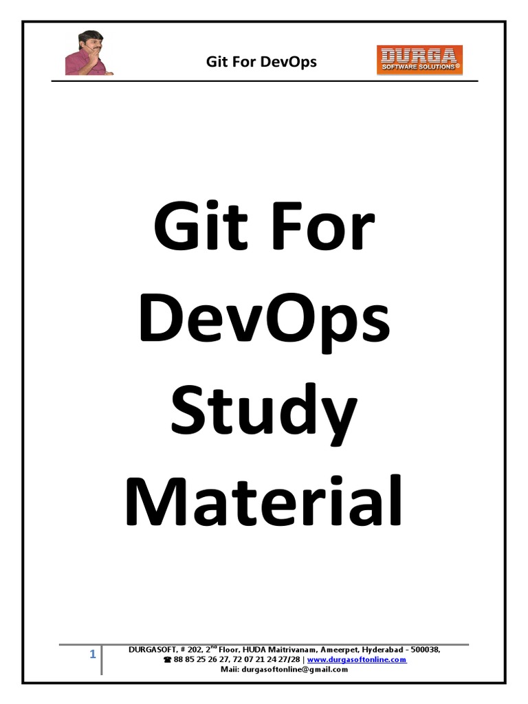 Git For Devops Study Material | PDF | Version Control | Agile Software Development