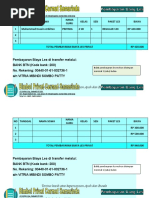 Contoh Kartu SPP Les Privat | PDF