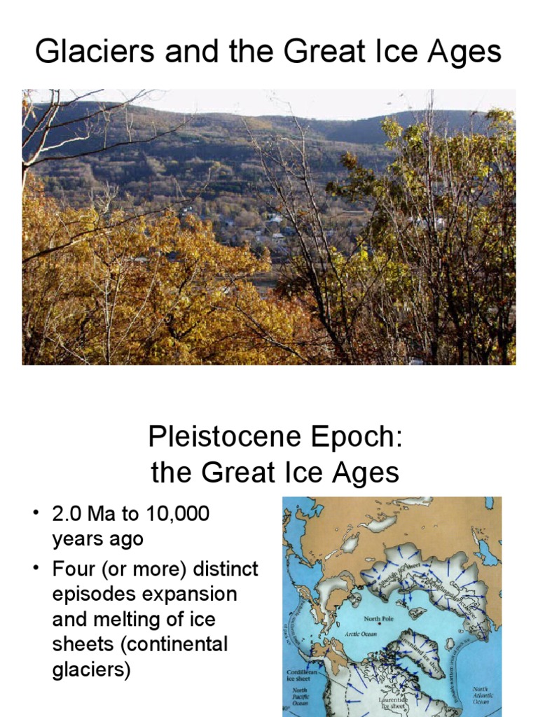 Glaciers and The Great Ice Ages | PDF