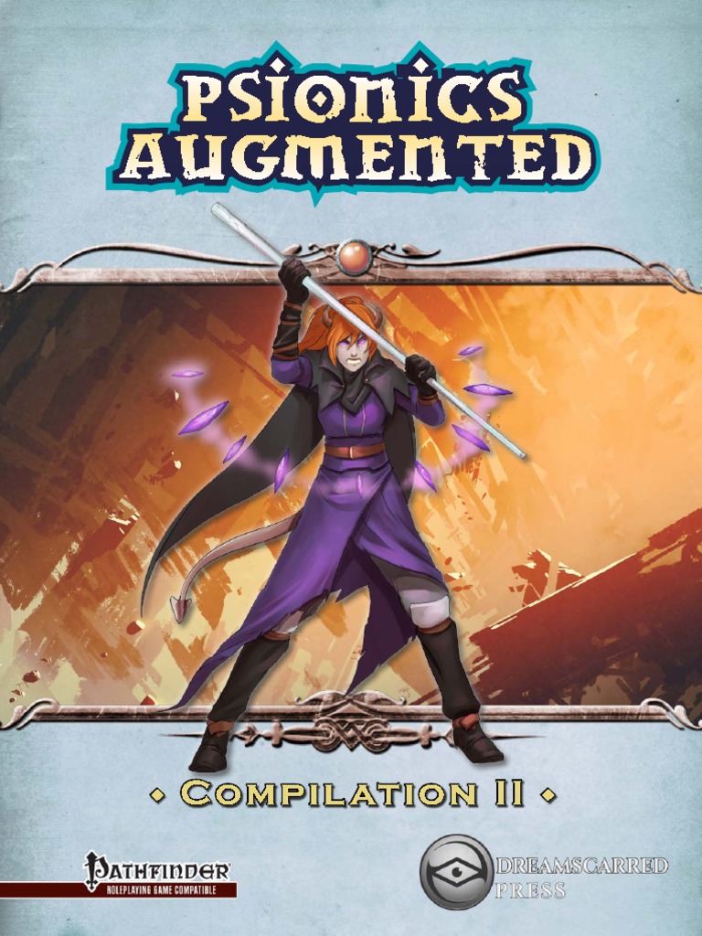 Psionics Augmented - Compilation 2 | PDF | D20 System | Fantasy Role ...