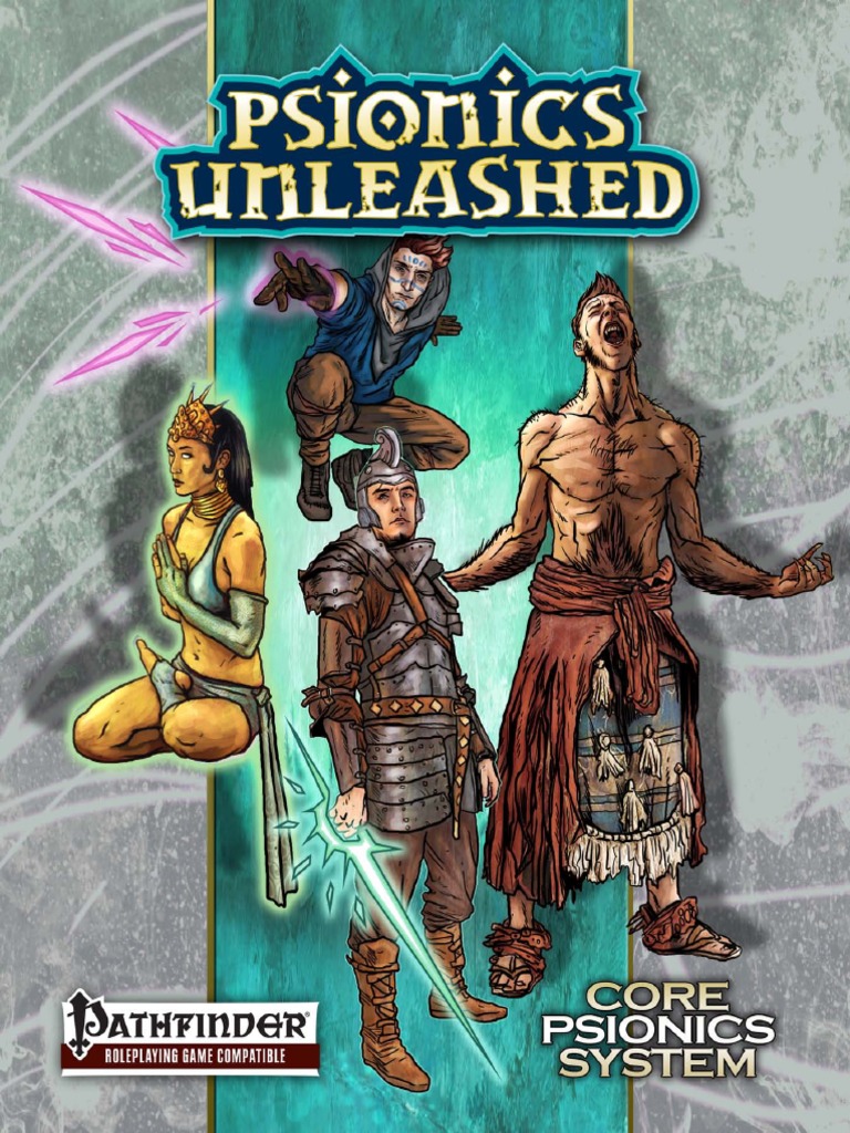 Psionics Unleashed | PDF | D20 System | Fantasy Role Playing Games