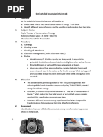 Lesson Plan - Grade 8 Forces and Motion | PDF | Force | Learning