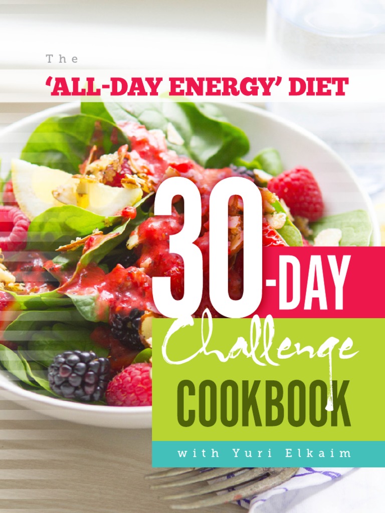 All Day Energy Diet | PDF | Salad | Sushi