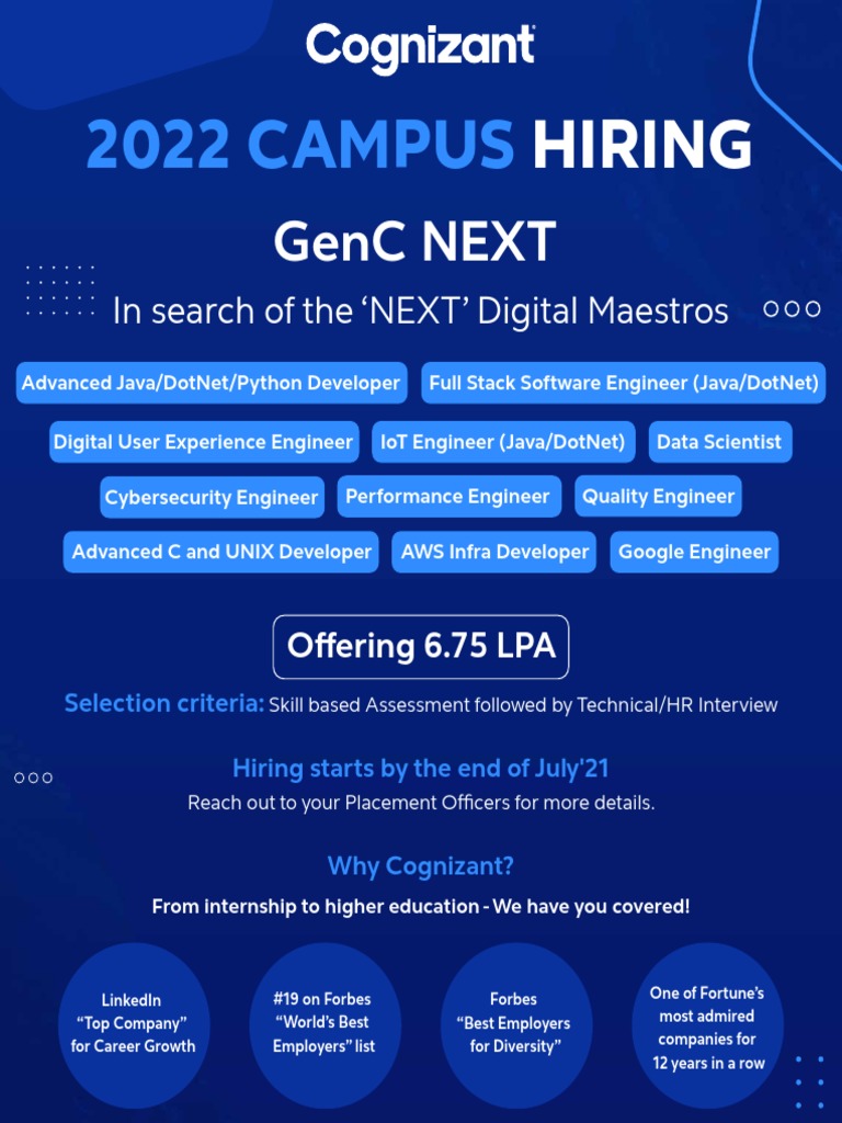 GenC Next Selection Process - 2022 | PDF | Information Technology ...