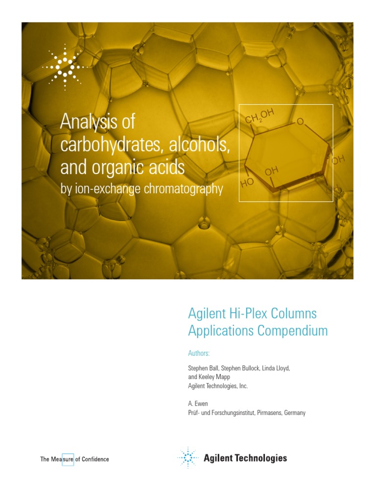 agilent 公司 常見分析 | PDF | High Performance Liquid Chromatography ...
