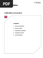 Calibration All PDF | PDF | Calibration | Instrumentation