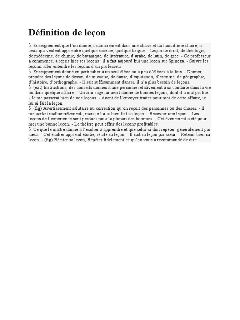 Structurer des Leçons Efficaces | PDF | Pédagogie | Apprentissage