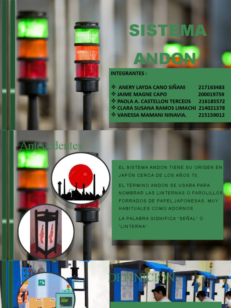 Grupo 11 ANDON Oficial | PDF | Logística | Planificación