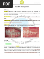 Edge to Edge Occlusion Overview | PDF | Orthodontics | Dental Anatomy
