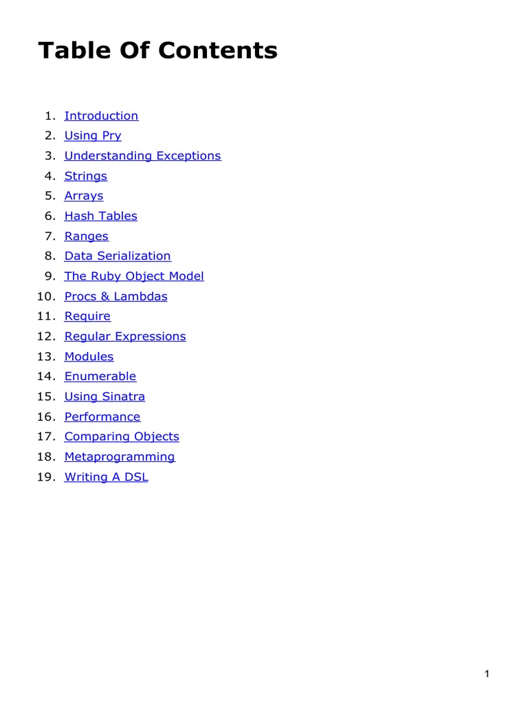 Ruby Deep Dive Pdf Array Data Structure Ruby Programming Language