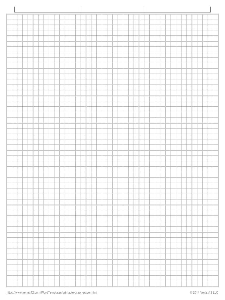 Printable Graph Paper 5x1 Inch | PDF