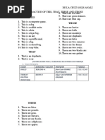 Vocabulary Worksheet: This is/These are | PDF