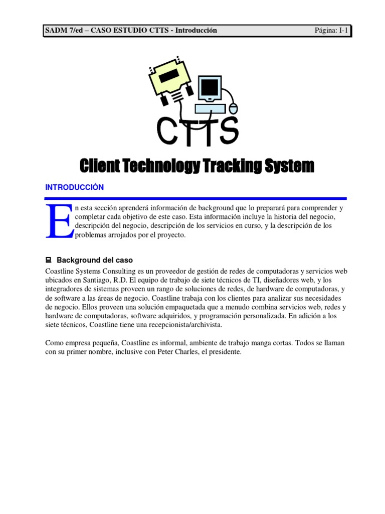 Case Study CTTS - Introduccion | PDF | Dell | Servidor (Computación)