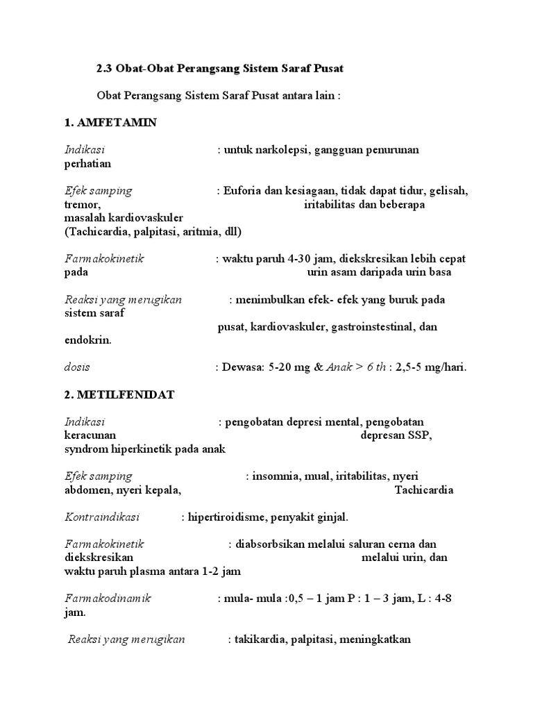 Obat Obat Neurologi | PDF | Kesehatan Holistik