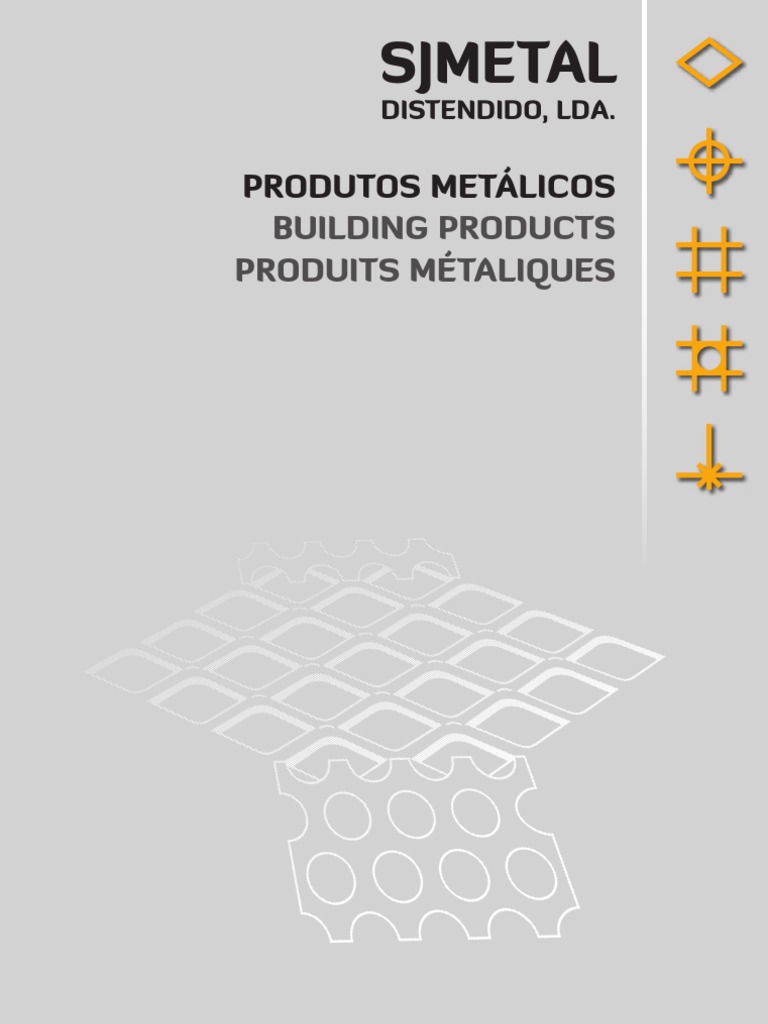 Catalogo S.J. Metal Distendido, Lda | PDF | Átomos | Metais