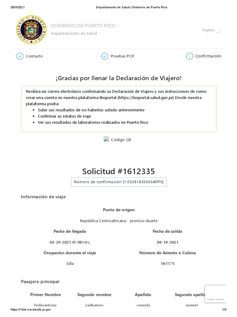 Departamento de Salud - Gobierno de Puerto Rico | PDF | Puerto Rico ...