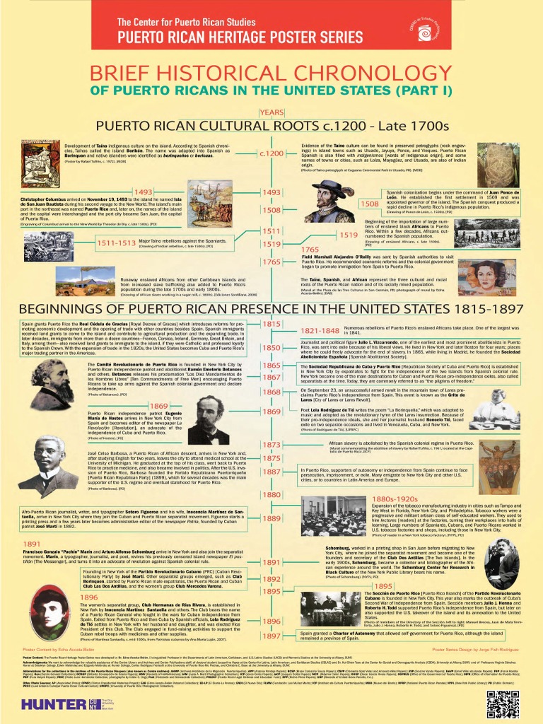 Brief History P I Poster | PDF | Puerto Rico | Insular Areas Of The ...