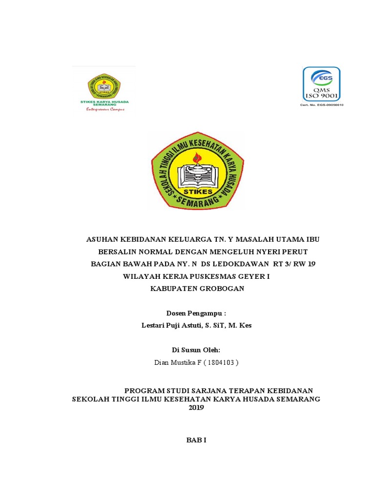 Askeb Komunitas Tika | PDF