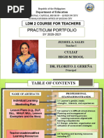 HGP Eportfolio Editable 2022 2023 | PDF | Learning | Behavior Modification