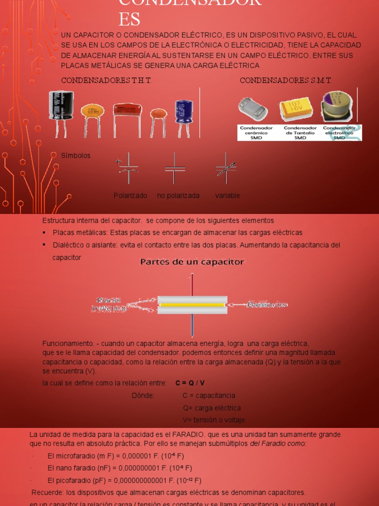 Tema # 5 Condensadores | PDF | Condensador | Inductor