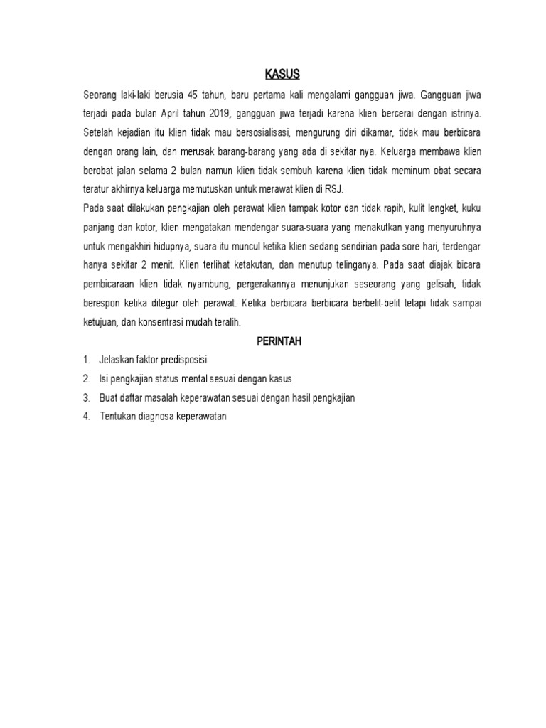 Kasus PBL Jiwa | PDF