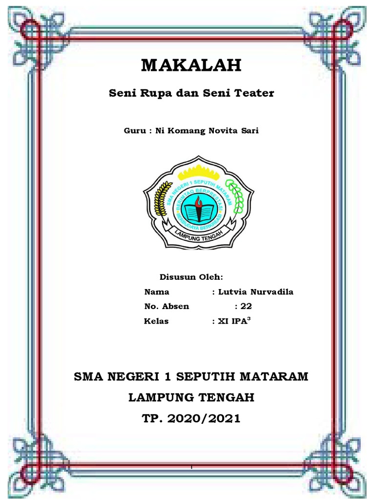 Makalah Seni | PDF