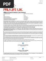 Tata AIA Param Raksha Life Pro Leaflet | PDF | Insurance | Life Insurance