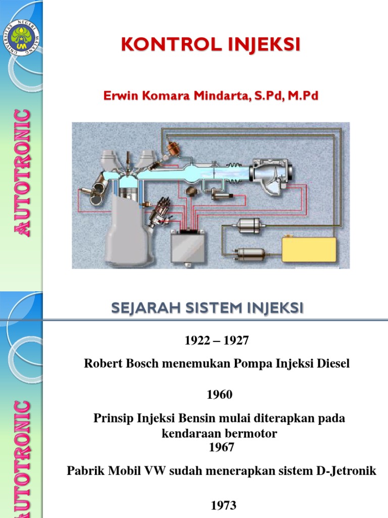 Sistem Kontrol Injeksi Bahan Bakar | PDF