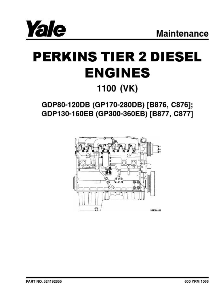 Perkins Tier 2 Diesel Engines: Maintenance | PDF | Engines | Diesel Engine