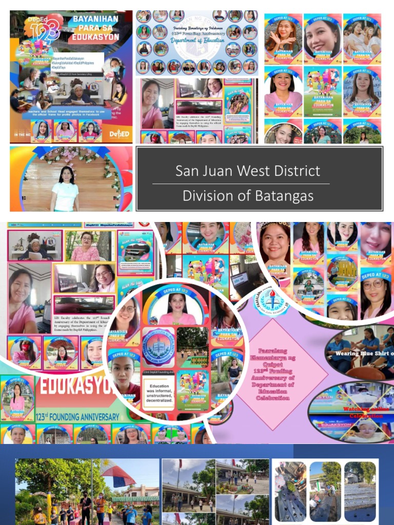 San Juan West District Participates in The 123rd Founding Anniversary ...