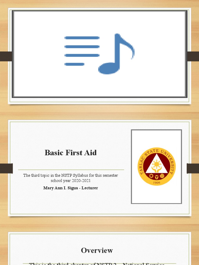Part 1 Module First Aid and CPR | PDF | First Aid | Emergency