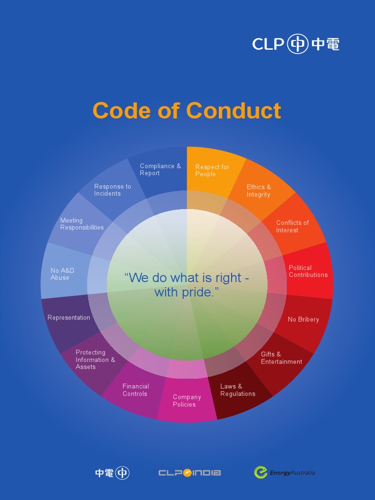Code of Conduct: "We Do What Is Right - With Pride." | Descargar gratis ...