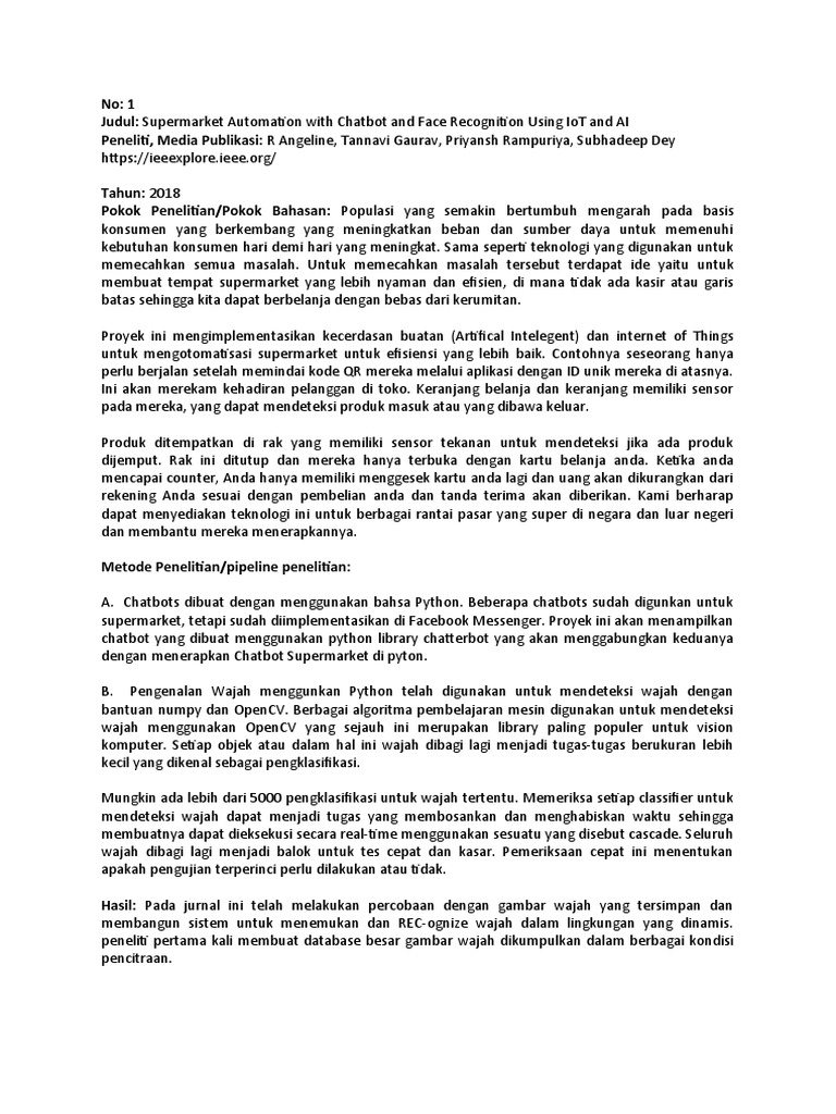 Cara Mereview Jurnal Paper | PDF